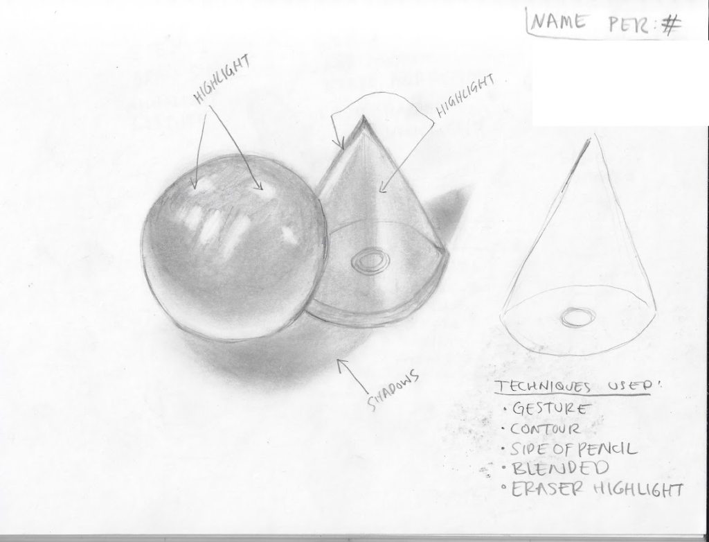 Still Life – 3D Shapes – Arts and Justice